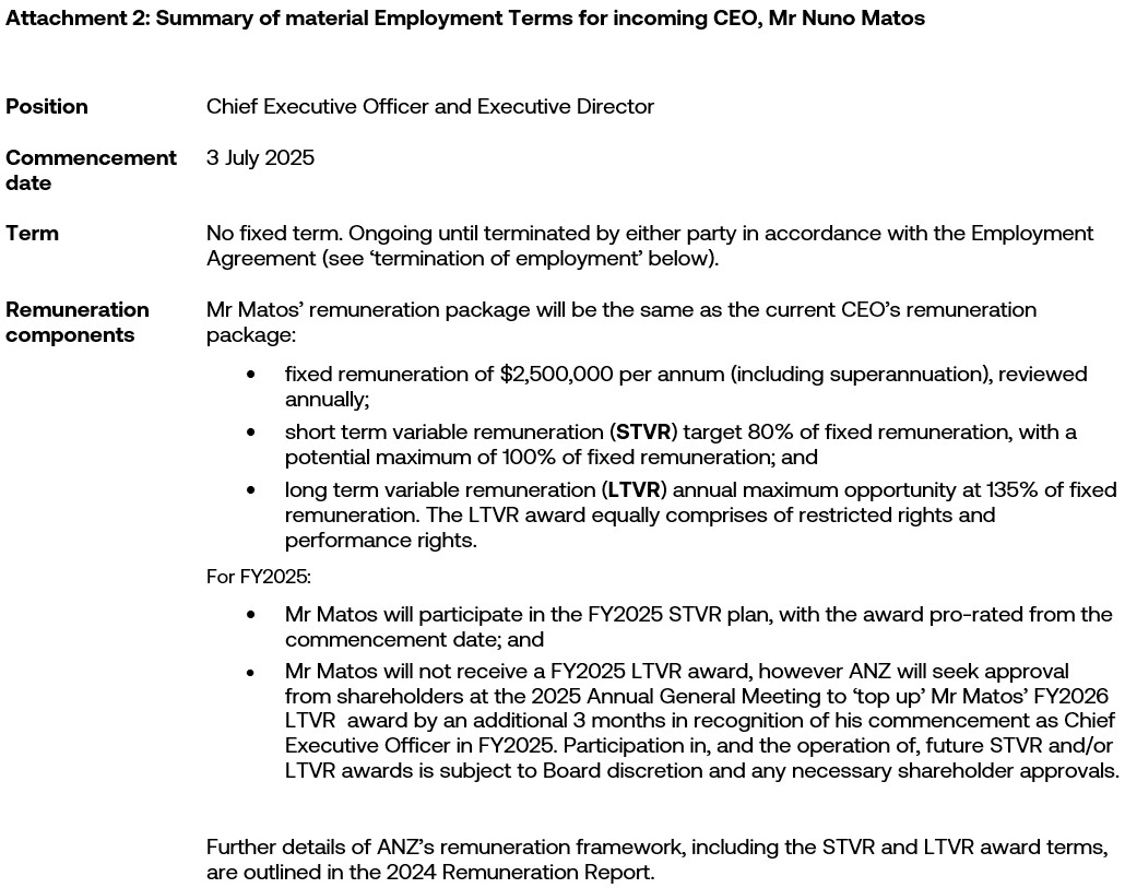 Nuno Matos to succeed Shayne Elliott as ANZ CEO | ANZ